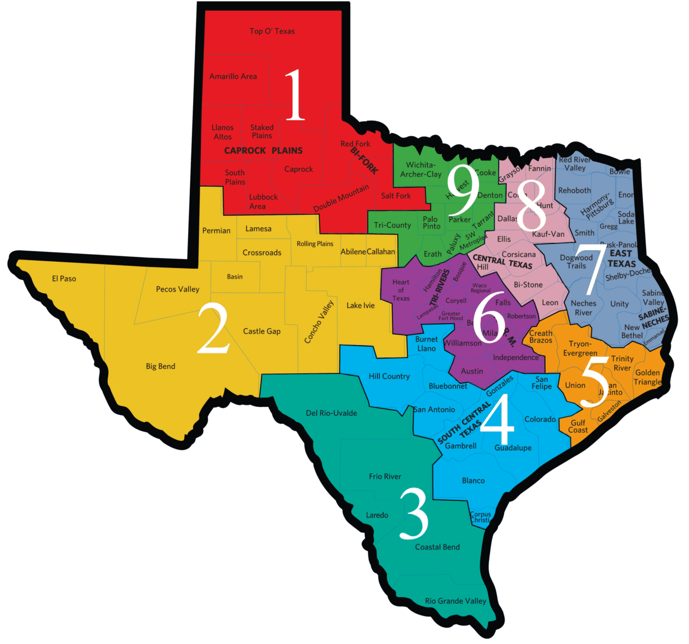 Area Representatives | Texas Baptists