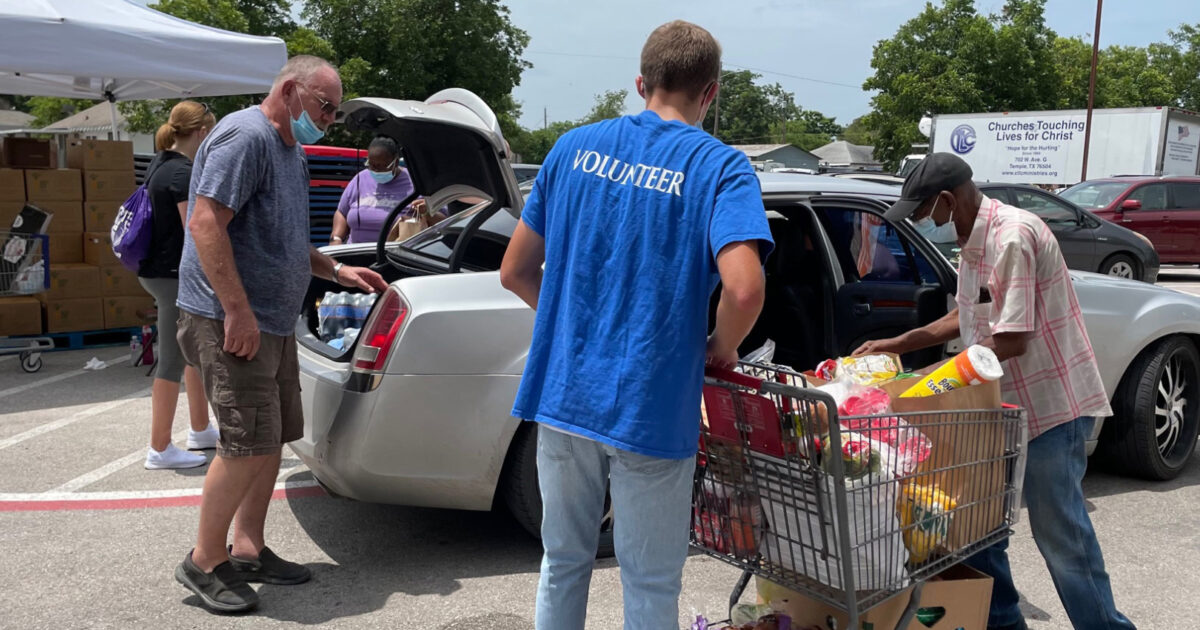 Hunger Offering funds “bridge the gap” to help provide groceries for ...