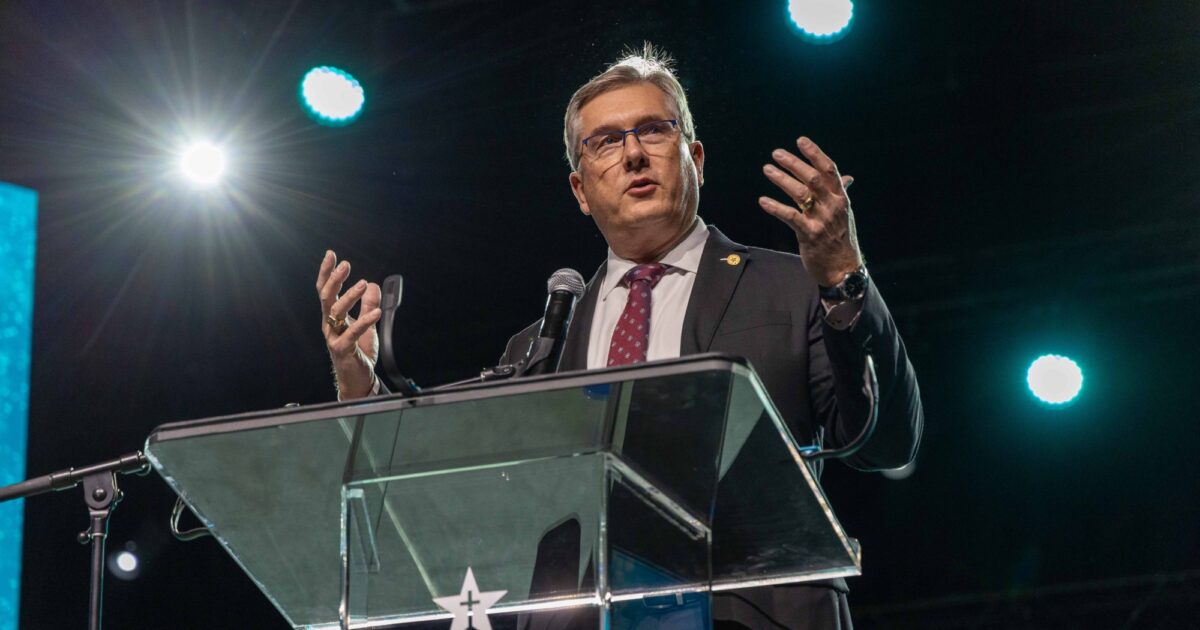 Marriott challenged Texas Baptists churches to “show the world the ...