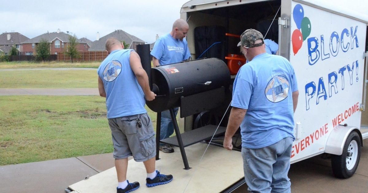 New block party trailer to open doors for evangelism in Collin County ...