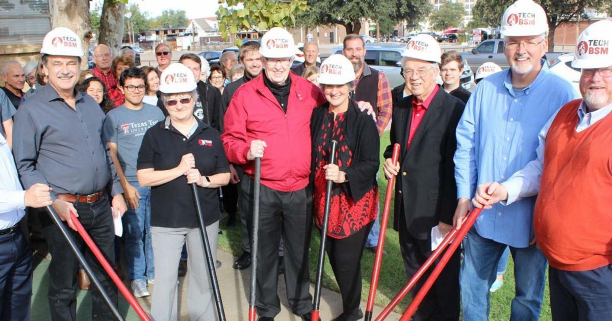 Texas Tech Groundbreaking Launches Construction for New BSM Building ...