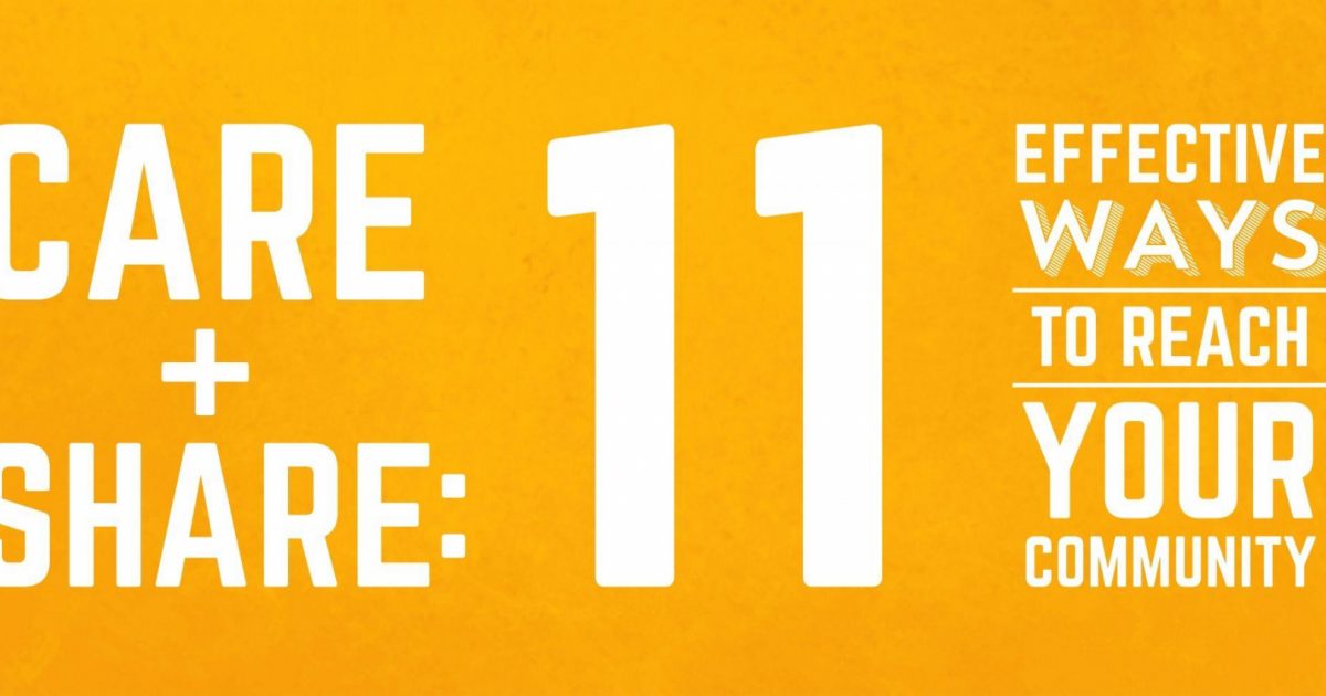 Care + Share: 11 effective ways to reach your community | Texas Baptists