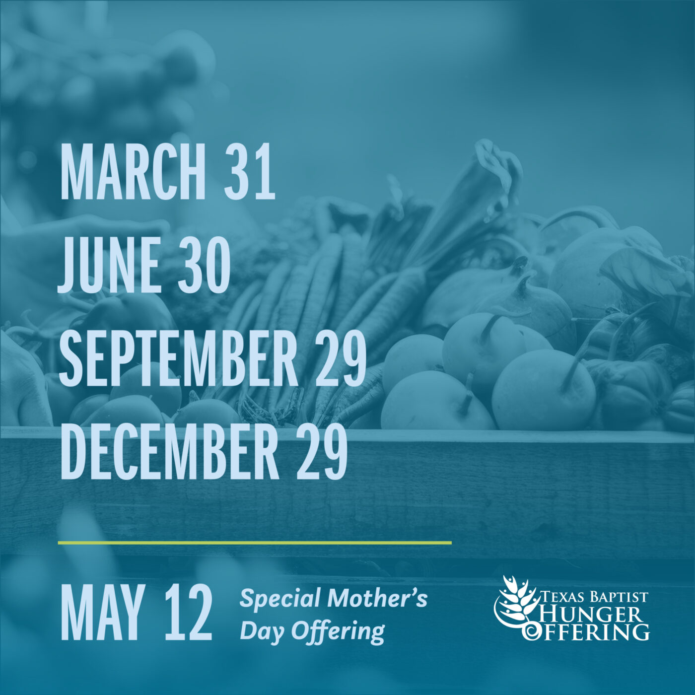 Promotional Resources | Hunger Offering